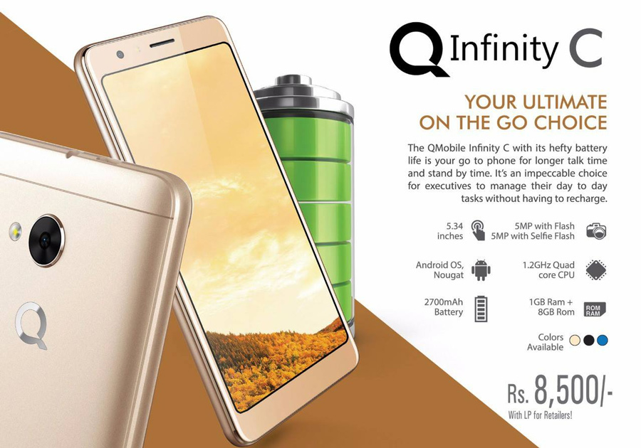 QMobile QInfinity C Pictures, Official Photos - WhatMobile