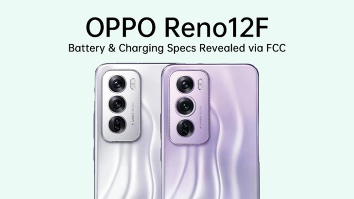 Oppo Reno 12F Indexed on FCC Database; Confirms Battery Specs and 45W ...