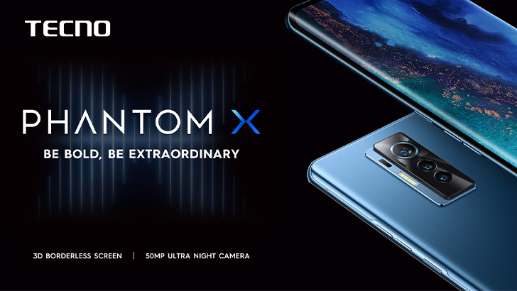 Tecno Phantom X Formally Launches Today; Premium Cameras, Fluid Display ...