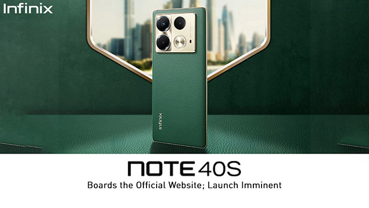 Infinix Note 40s Boards the Official Website with Specs and Features ...