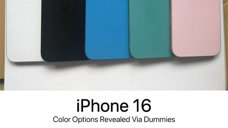 Apple iPhone 16 Dummies Reveal the Entire Color-Palette and Some ...
