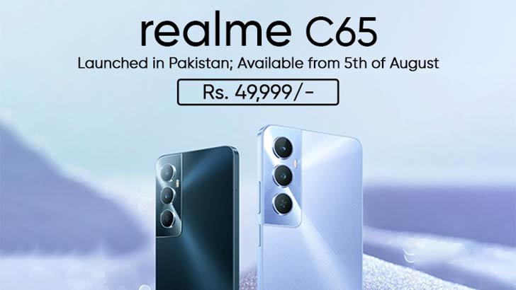 Realme C65 Launched in Pakistan; Here are the Pricing & Availability ...