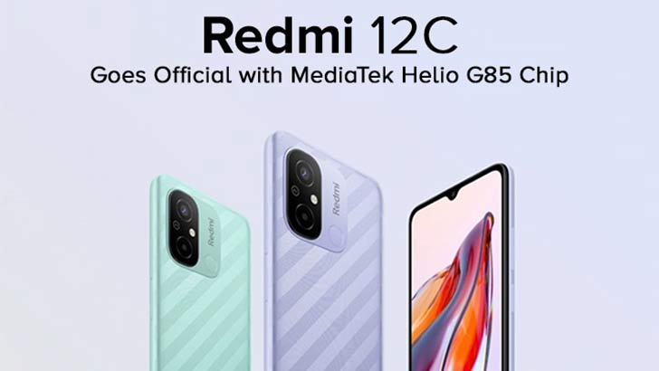 Xiaomi Redmi 12C Unveiled with Helio G85 SoC, 50MP Camera, and 5000mAh ...