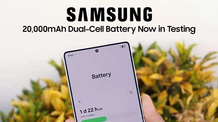 Samsung Reportedly Testing Dual-Cell 20,000mAh Battery for Future ...