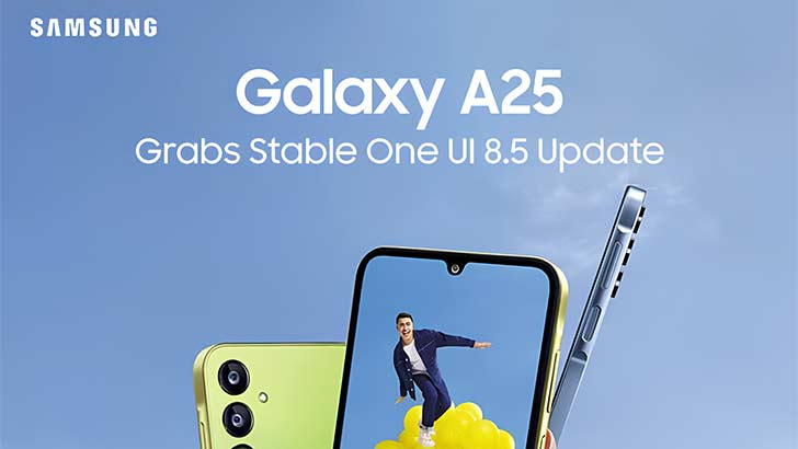 Samsung Galaxy A25 Grabs Stable One UI 8.5 Update; Global Rollout ...
