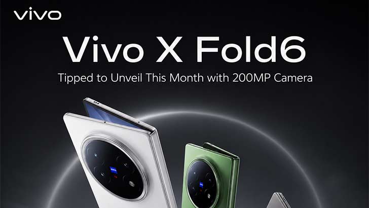 Vivo X Fold 6 Tipped to Launch this Month; Key Specs Surface Again ...