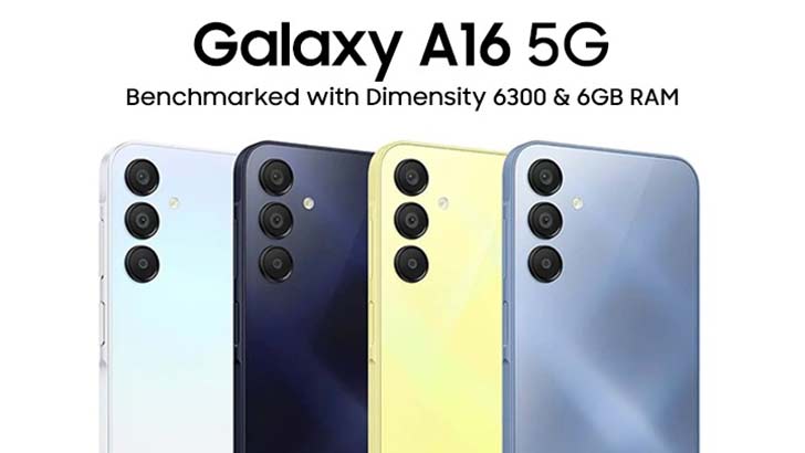 Samsung Galaxy A16 5G Benchmarked with Dimensity 6300 and 6GB RAM ...