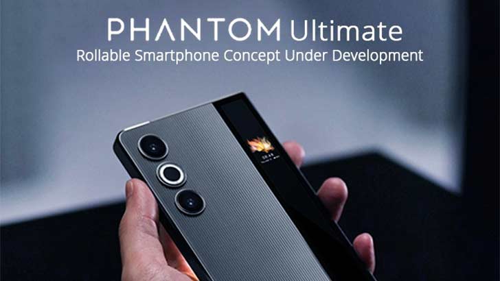 Tecno Phantom Ultimate — A Novelty Rollable Smartphone Concept Under ...