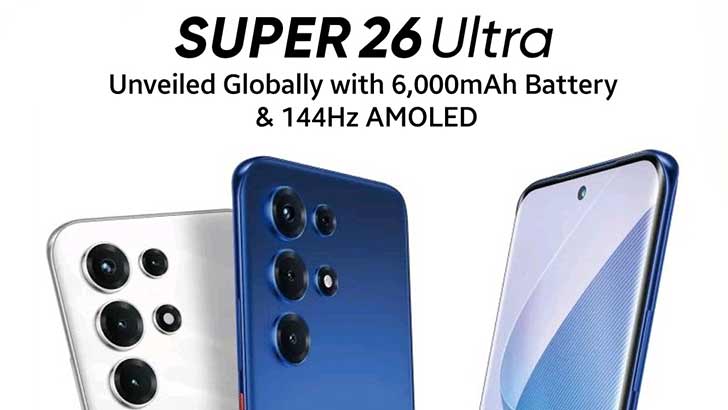 itel Super 26 Ultra Goes Official with Slim Body, 6000mAh Battery, and ...