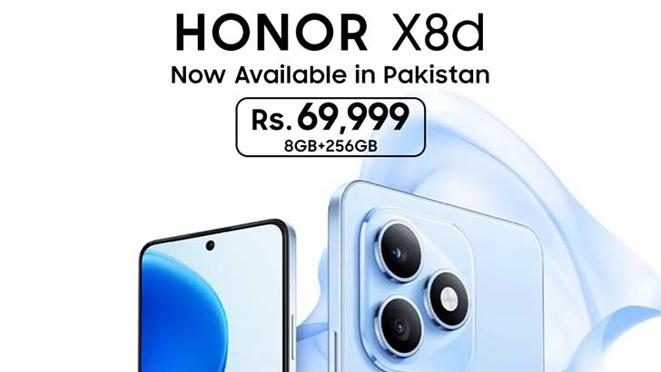 Honor X8d Now Available in Pakistan with 7000mAh Battery and 108MP OIS ...