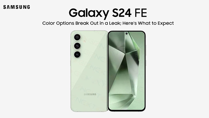 Samsung Galaxy S24 FE Color Options Break Out in a Leak; Here's What to ...