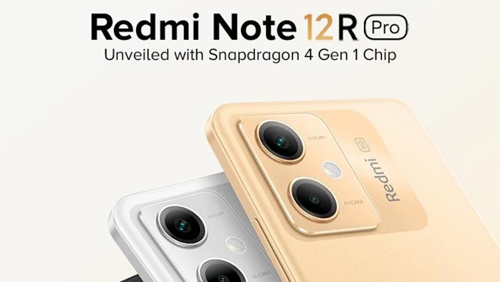 Xiaomi Redmi Note 12R Pro Launched with Snapdragon 4 Gen1, OLED 120Hz ...