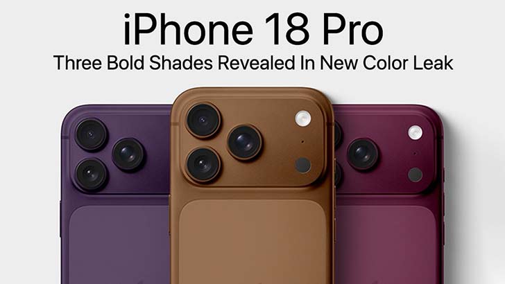 Apple iPhone 18 Pro Color Leak Reveals Three Bold Shades That Break ...
