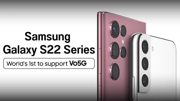 Samsung Galaxy S22 Series Becomes World's First to Support Voice over ...