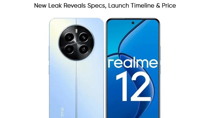 Realme 12 4G Leaks in Entirety; Renders, Marketing Material ...