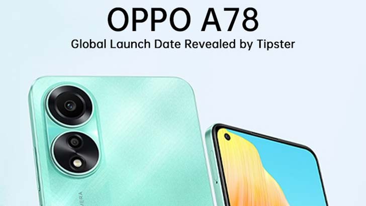 Oppo A78 4G Leaks with Promo-Material and Launch Date; Have a Look ...