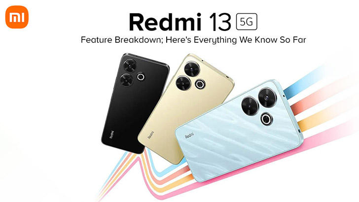 Xiaomi Redmi 13 5G Feature Breakdown; Here's Everything We Know so Far ...