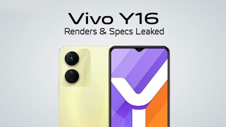 Specs and Renders Of Vivo Y16 Leaked Ahead of Launch; Dual Camera ...