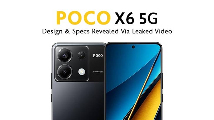 Xiaomi Poco X6 5G Unboxing Clip Leaks Retail Packaging, Colors, and In ...