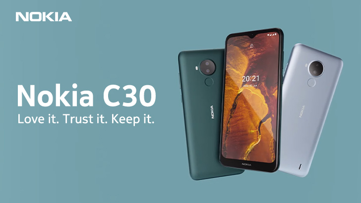 Nokia C30 Debuts in Another Market; Massive 6000 mAh Battery and Pastel ...