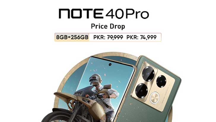 Infinix Note 40 Pro Price Slashed in Pakistan; Back in Focus with a ...