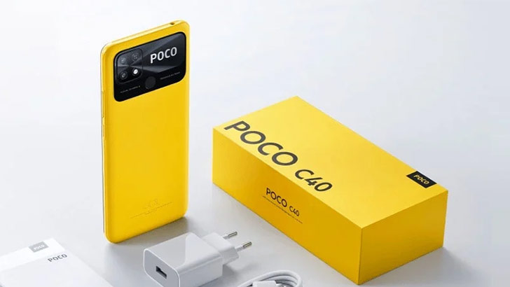 Xiaomi Poco C40 Unveiled in Vietnam with JR510 SoC, 6,000mAh Battery ...