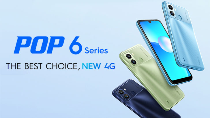 Tecno POP 6 Goes Official with 6.1-inch Display, Dual Camera, and ...