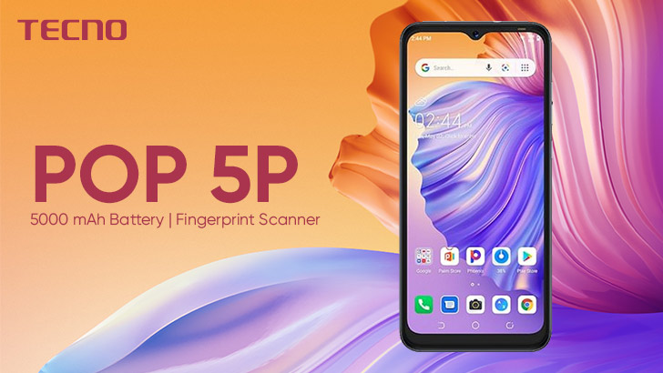 Tecno POP 5P Makes its Global Debut with a 5000 mAh Battery and Entry ...