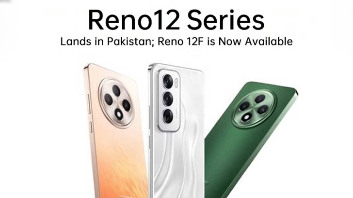 Oppo Reno 12 Series Lands in Pakistan; Reno 12F Available Now, 5G ...