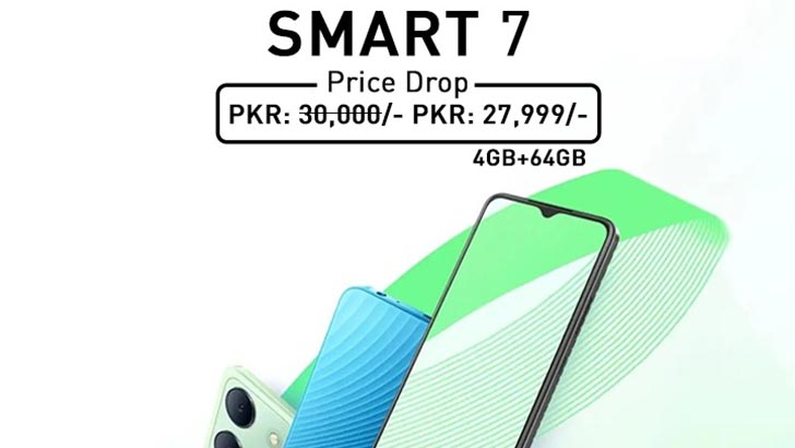 Infinix Smart 7 Price in Pakistan Drops Immediately After Launch; Rs ...