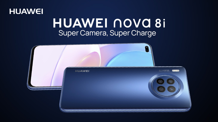 Huawei Nova 8i Makes its Official Debut; Qualcomm Chip, 66W Charging ...