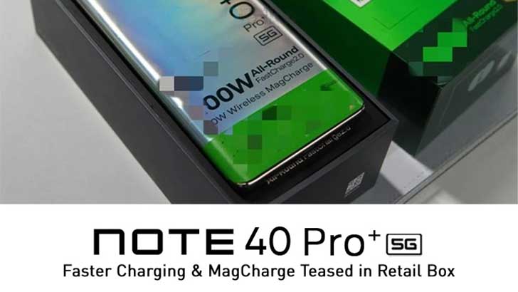 Infinix Note 40 Pro Plus 5G Outed with Retail Box Image; Sports All ...