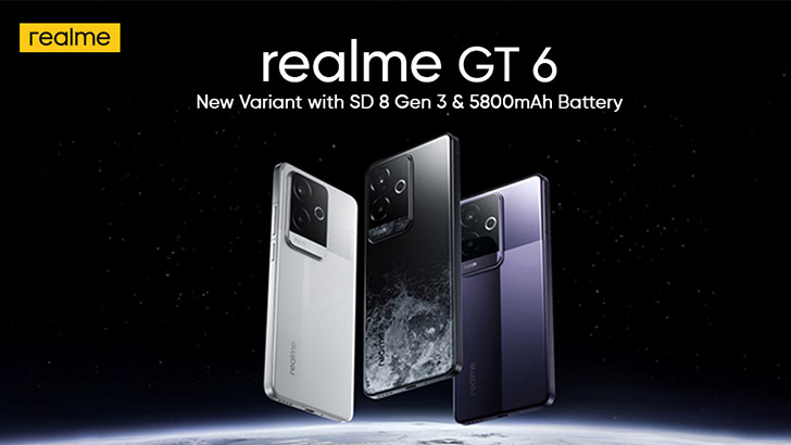 Realme GT 6 Launched in China with New Design, Bigger Battery, and ...