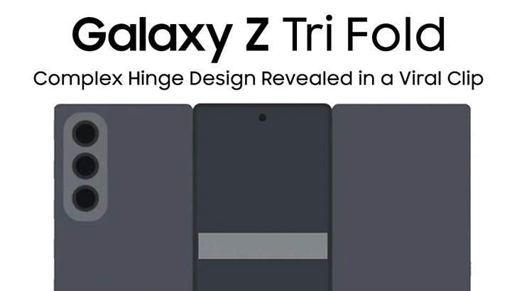 Samsung Galaxy Z TriFold’s Complex Hinge Design Showcased in a Viral ...