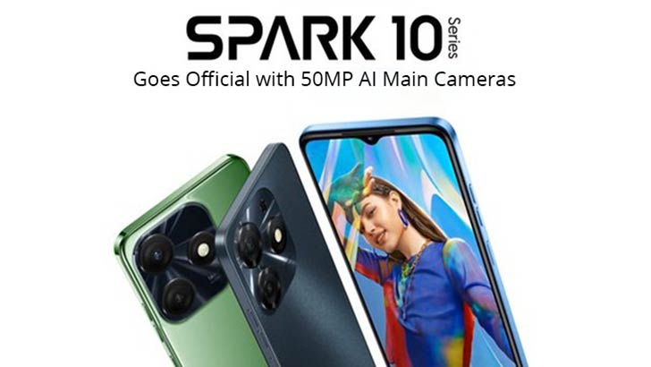 Tecno Spark 10 Series Announced via Press Release; Put Selfies in Focus ...