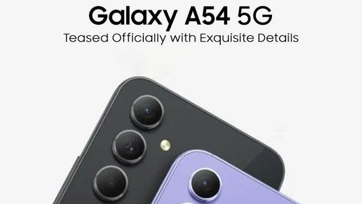 Samsung Galaxy A54 5G Teased with Exquisite Details; Product Page ...