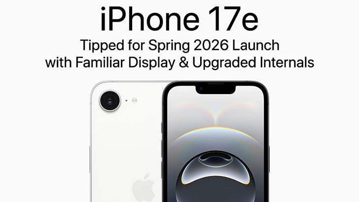 iPhone 17e Expected in Spring 2026, Marking Second Chapter in Apple’s Budget Lineup - WhatMobile ...