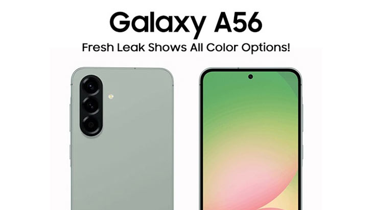 Samsung Galaxy A56 Appears in Fresh Leak, Gives a 360-Look at Its Color ...