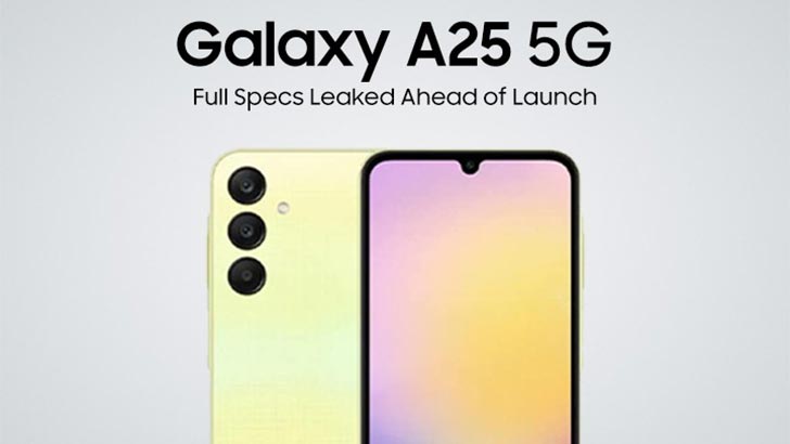 Samsung Galaxy A25 5G Leaked in Full; Specs and Pricing Revealed Ahead ...