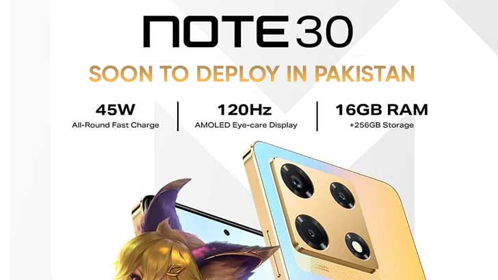 Infinix Note 30 Soon to Deploy in Pakistan; Here's Everything You ...