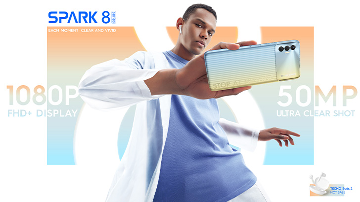Tecno Spark 8P Debuts with a Novel Design, 90Hz Screen, and 50MP Triple Camera - WhatMobile news