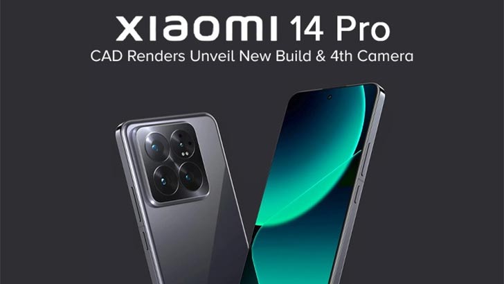 Xiaomi 14 Pro Design and Specs Reported; CAD Renders Unveil New Build ...