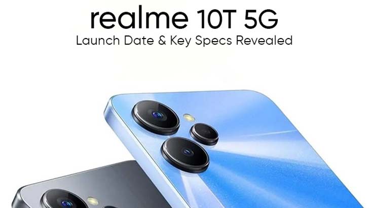 Realme 10T 5G Set to Launch Later This Month With Dimensity 810 and ...
