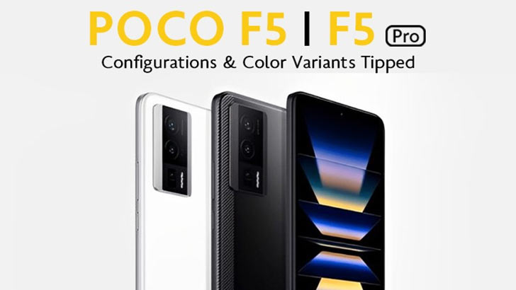 Xiaomi Poco F5 and F5 Pro Memory Configurations and Colors Exposed ...