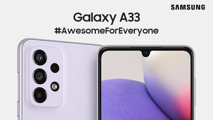 Samsung Galaxy A33 5G Featured in Leaked Press Images; Specifications ...
