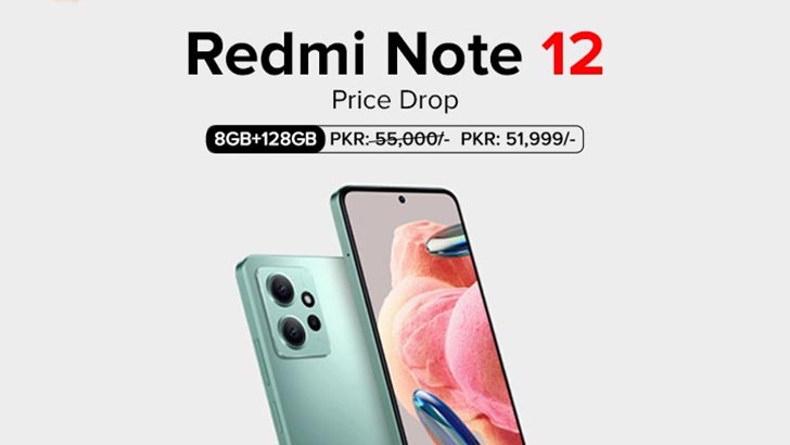 Xiaomi Redmi Note 12 4G (8/128GB) Receives a Major Price Cut: PKR 3,000 ...