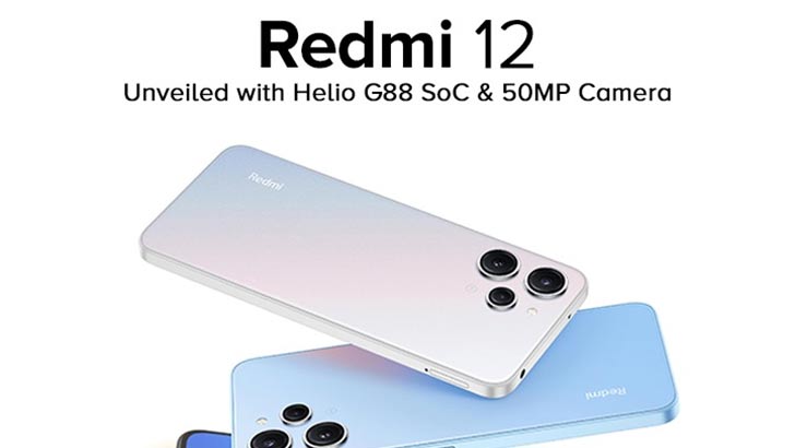 Xiaomi Redmi 12 Goes Official; Brilliant Design, Helio G88 SoC & 90Hz ...