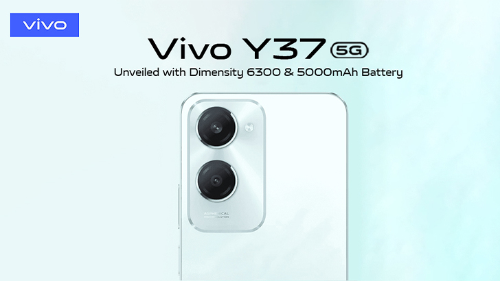 Vivo Y37 Unveiled as a Low-cost 5G Phone with Dimensity 6300 & 90Hz IPS Display - WhatMobile news