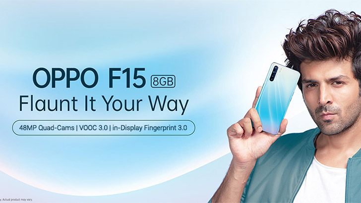 Oppo F15 Launched with 6.4 inches AMOLED Display and Quad Rear Cameras ...