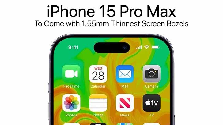Apple iPhone 15 Pro Max Might Shatter the Record for Thinnest Screen ...